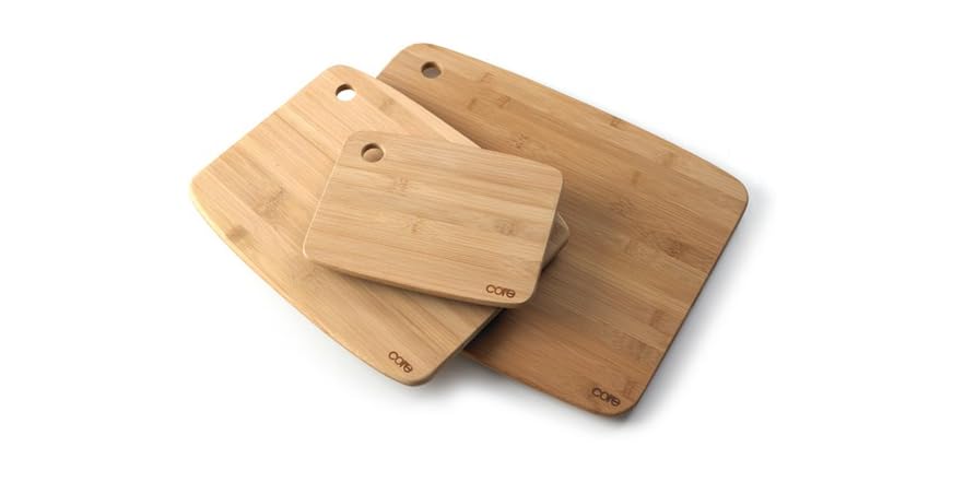 Core Bamboo 3pc Cutting Board Set