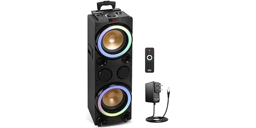 Pyle 10'' Portable Bluetooth Speaker System