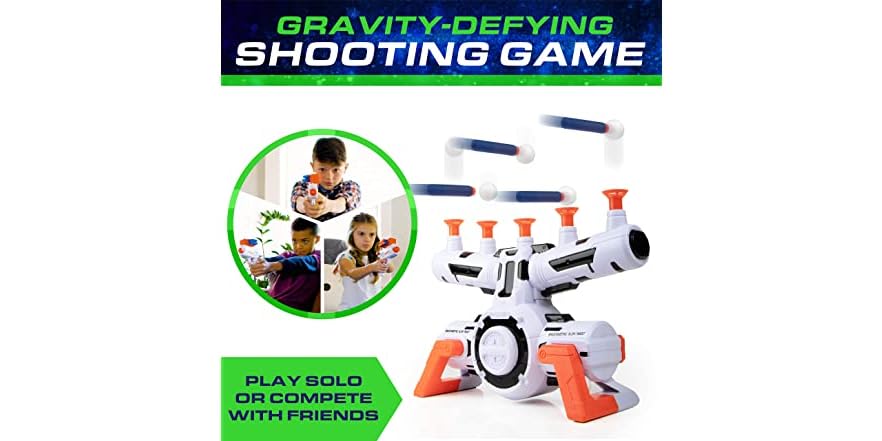 AstroShot Blasting Game w/ Floating Orb Targets