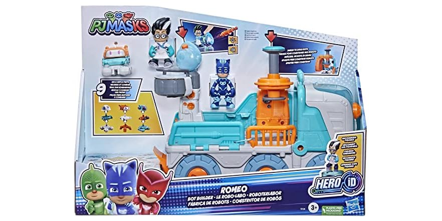 PJ Masks Romeo Bot Builder Preschool Toy