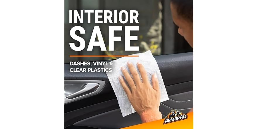 Armor All Car Cleaning Wipes 50 Count