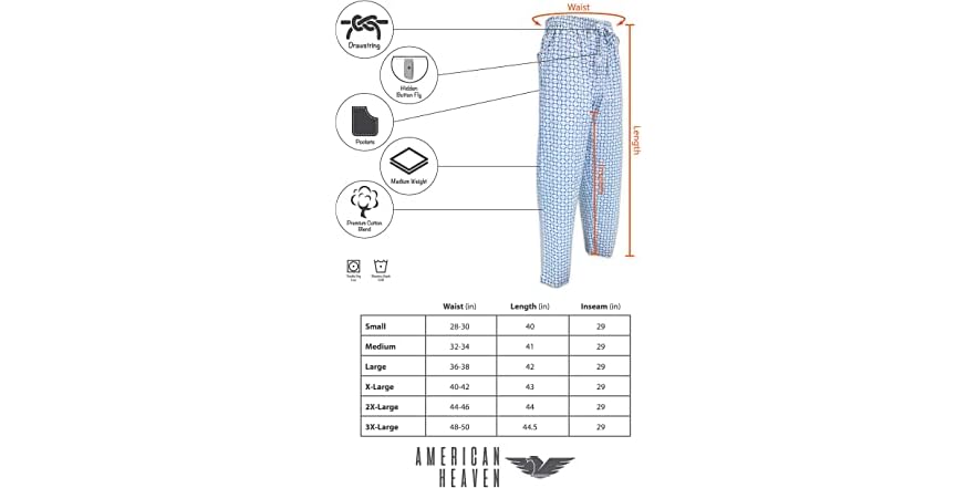 American Heaven Men's Pajama Pants