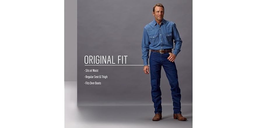 Wrangler Men's 13MWZ Cowboy Cut Original