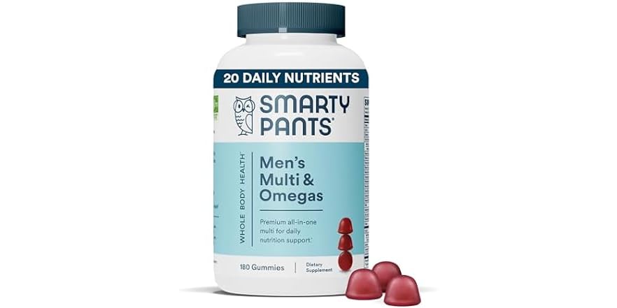 SmartyPants Multivitamin for Men 180ct
