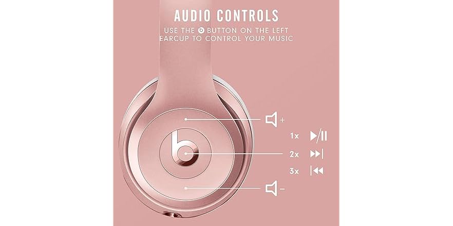 APPLE MX442LL/A Beats Solo 3 Rose Gold Rose Gold (Open Box)