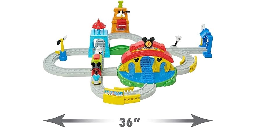 35pc Mickey Mouse Track Set
