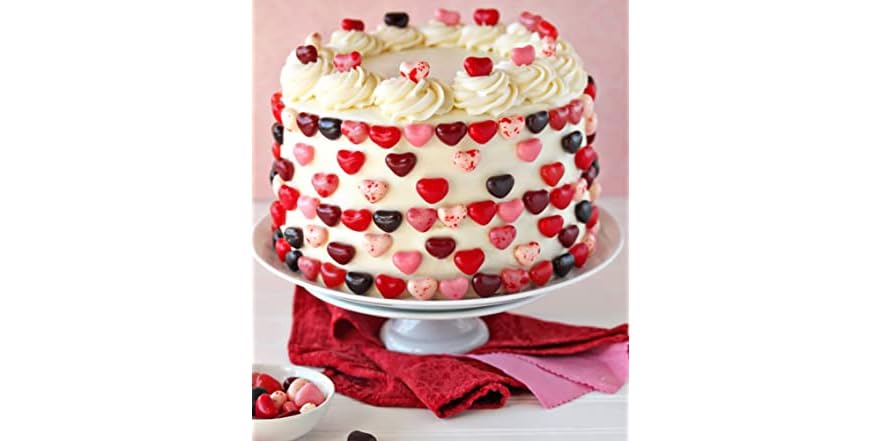 Cinnamon Heart Shaped Gourmet Jelly Beans 4.6 lbs