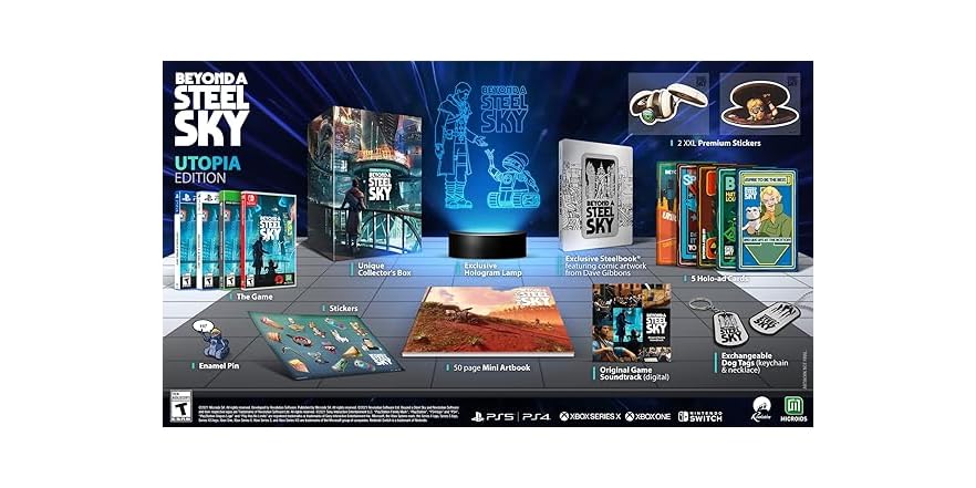 Beyond A Steel Sky: Utopia Edition