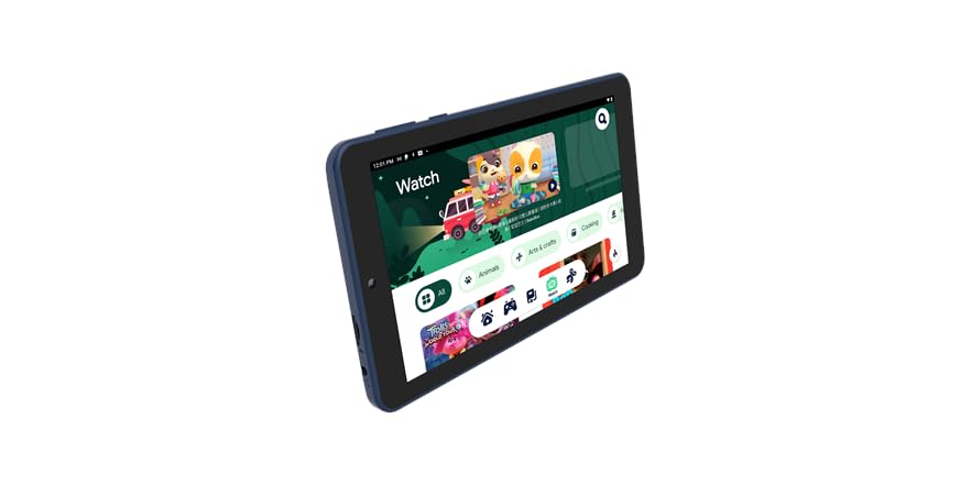 ONN 7" Tablet, 16GB Storage, 2GB RAM, Android 11 Go - BLACK