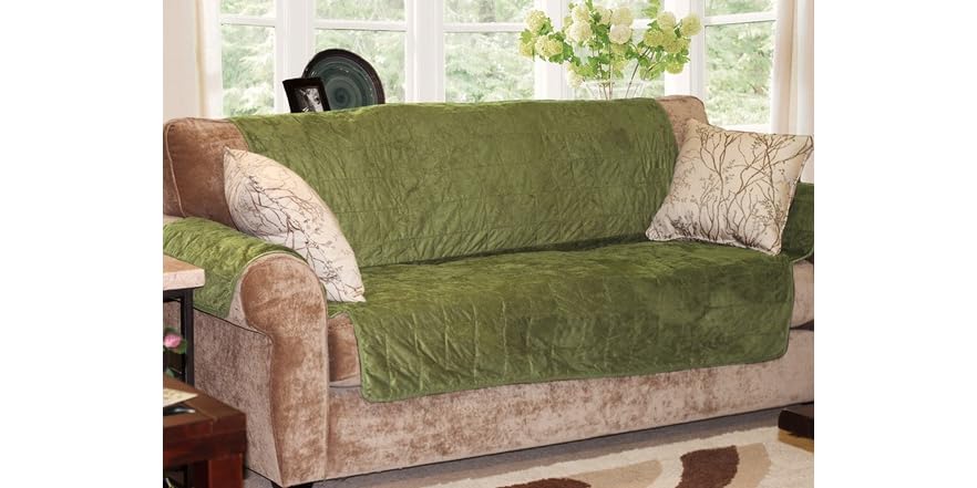 Suede Sofa Protector - 4 Colors