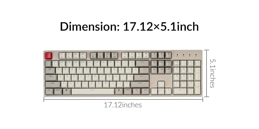 Keychron C2 Full Size Wired Mechanical Keyboard