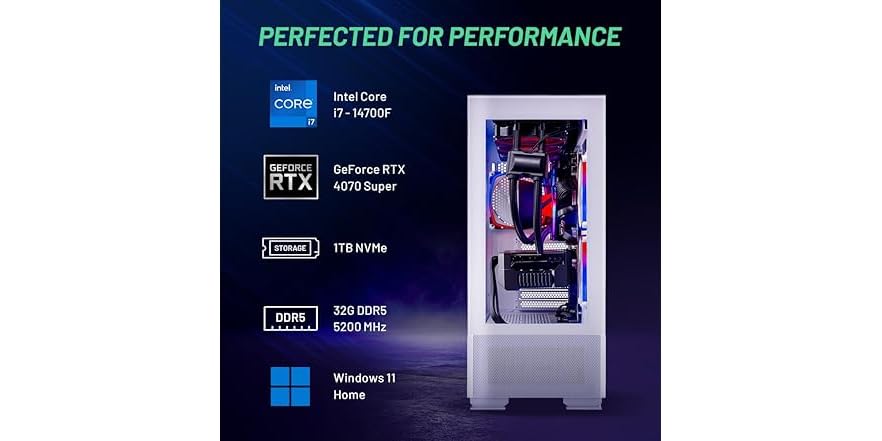 Skytech Azure Gaming PC Desktop
