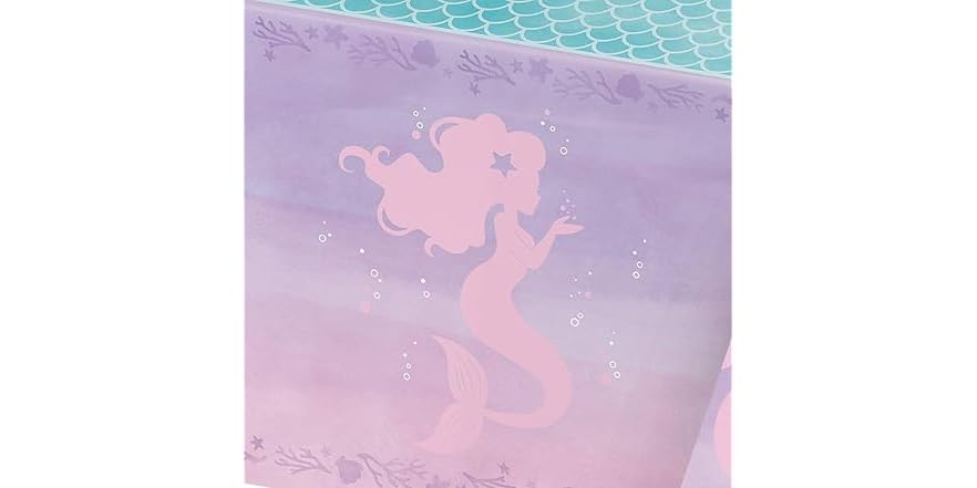 Creative Converting Tablecover, Mermaid