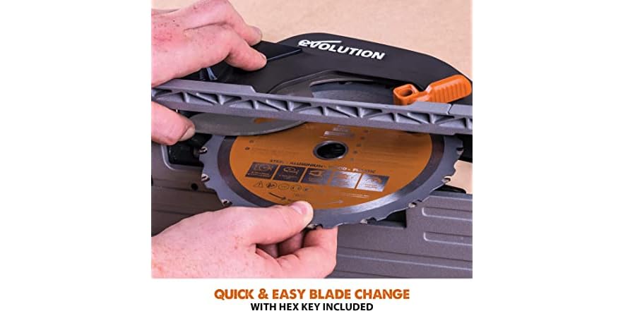 Evolution R185CCS Evolution 7-1/4" Circular Saw
