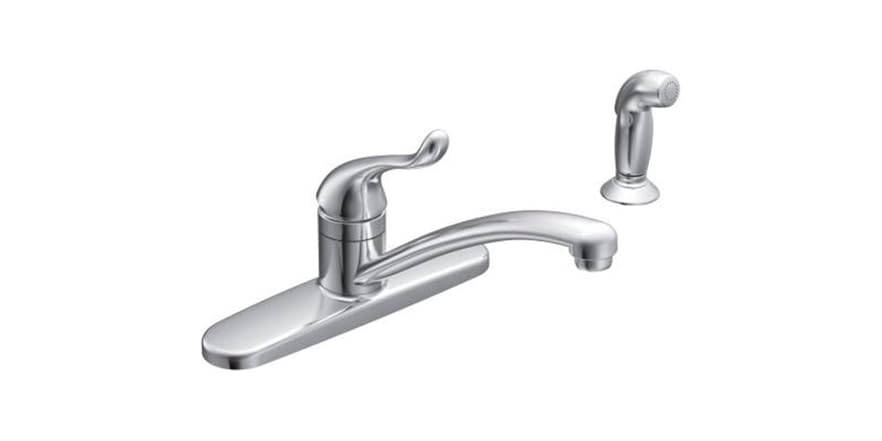 Moen Adler Collection Kitchen Faucet w/ Side Spray
