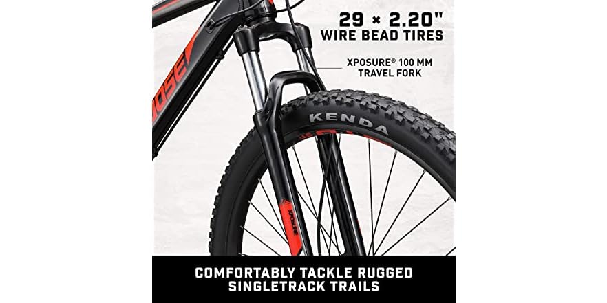 Mongoose Tyax Adult Mountain Bike, 29-In