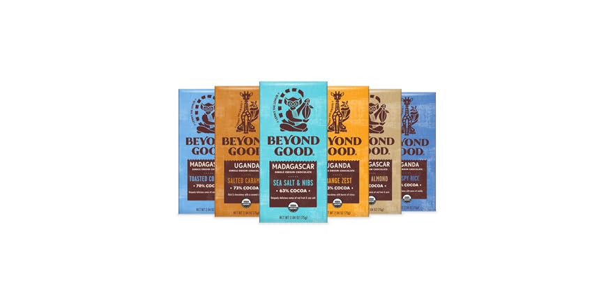 Beyond Good Chocolate Bars, 12-Pack