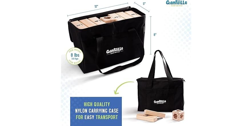 Giantville GV-25805 Giantville Giant Tumbling Timb (Open Box)