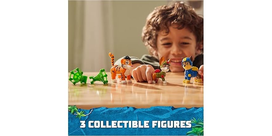 Paw Patrol: Jungle Pups Chase, Tracker & Tiger Action Figures