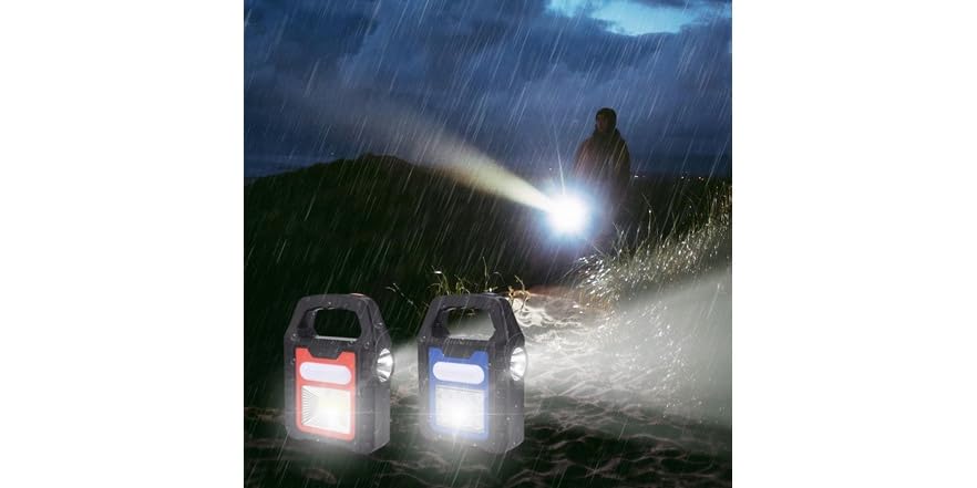 Outdoors Multi-functional Portable Solar Lamp