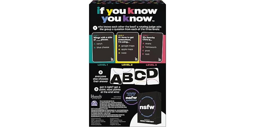 If You Know You Know Card Game