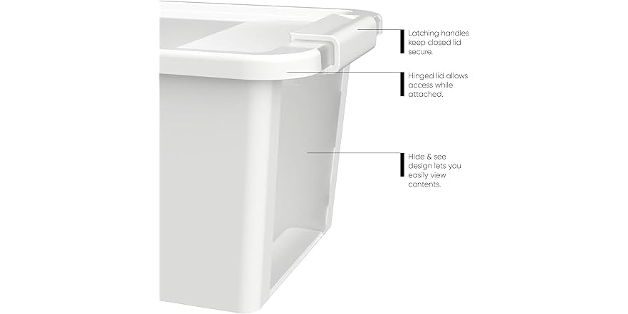 Curver Set of 3 VersaBox Organization Storage Box