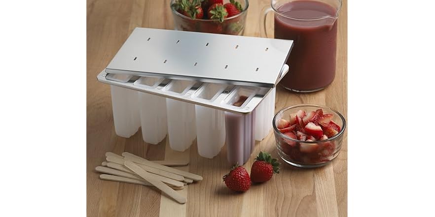 Fox Run Frozen Ice Pop Maker Set