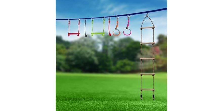 Sorbus Ninja Slackline Obstacle Course