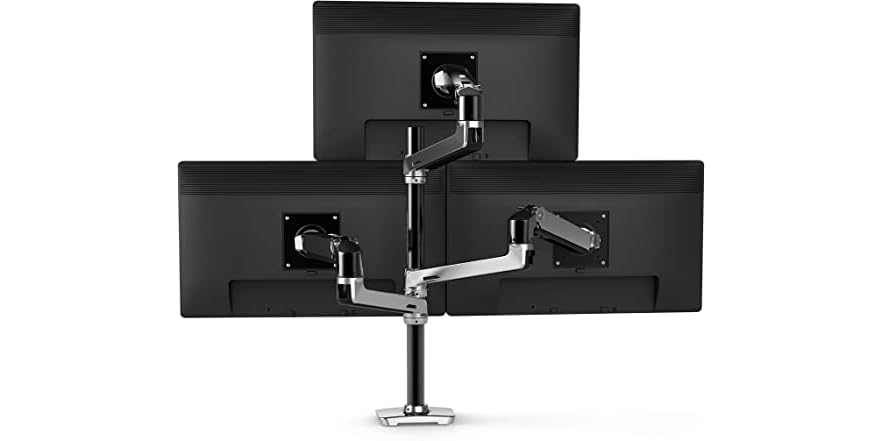 Ergotron – LX Vertical Stacking Dual Monitor Arm