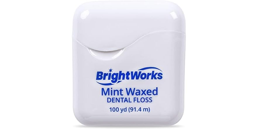 (4 Pack) Dental Floss Mint Waxed - 100 Yards