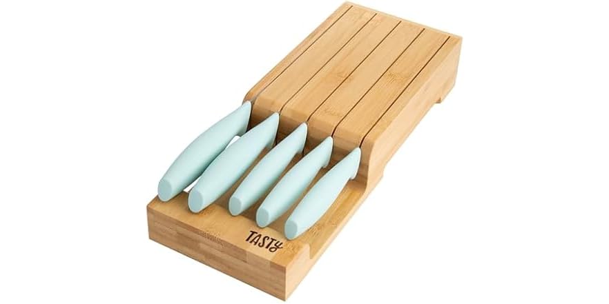 Tasty In-Drawer Kitchen Knife Set