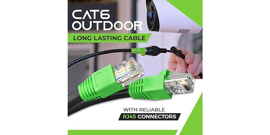 Cat6 Outdoor Ethernet Cable (150 Feet)
