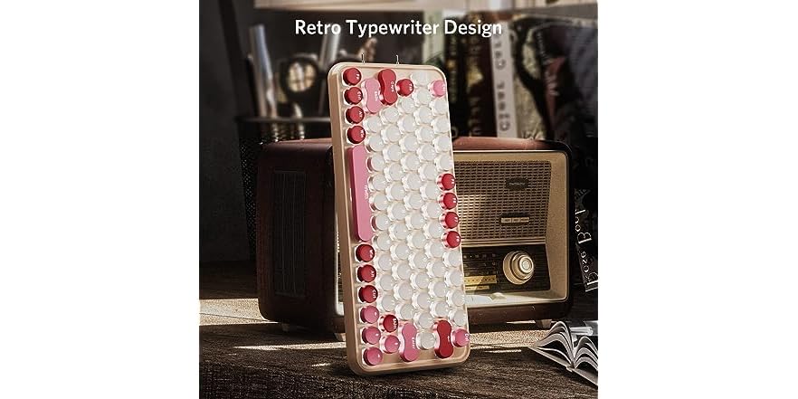 TEWELL Wireless and Wired Mechanical Keyboard (Open Box)