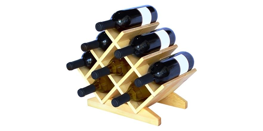 Bordeaux 8-Bottle Wine Rack