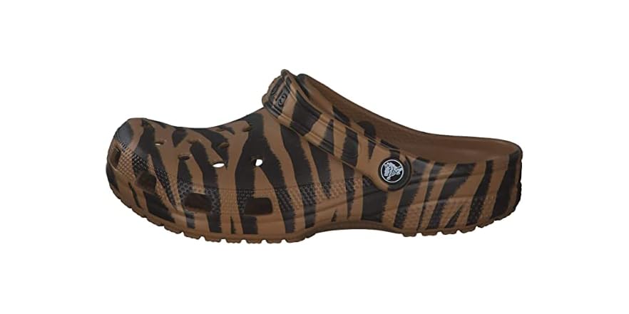 Crocs Unisex-Adult Classic Animal Print Clogs 11M/13W