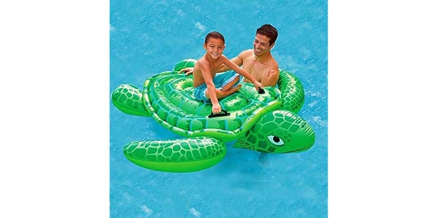 Sea Turtle Ride On Swimming Pool Float
