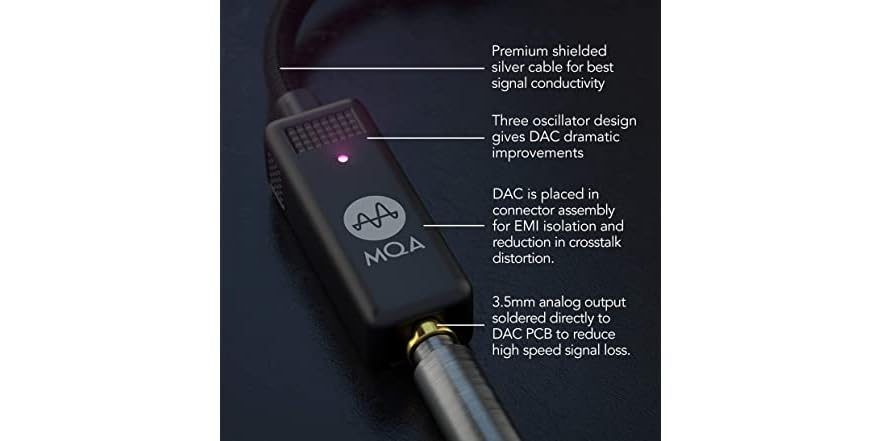 HELM Audio Bolt DAC/AMP USB-C to 3.5mm with MQA Playback