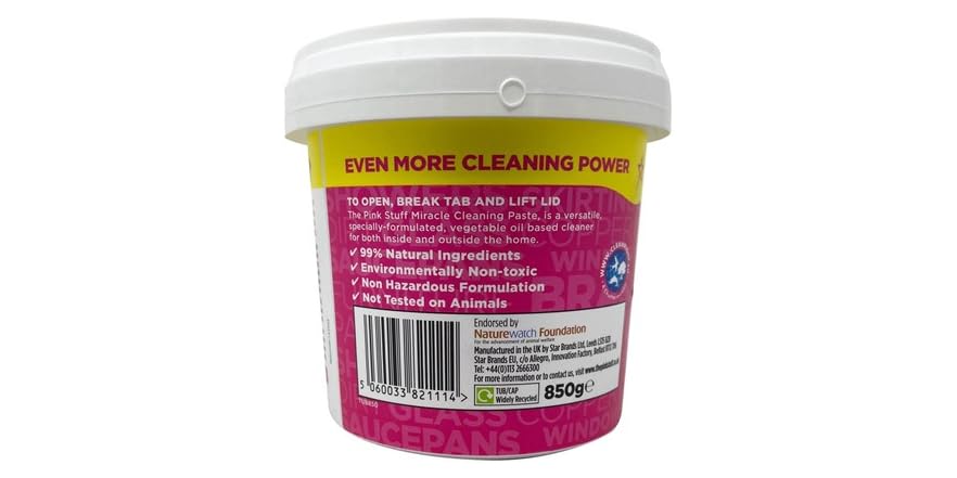 (5-Pack) The Pink Stuff Cleaning Paste, 30 oz.