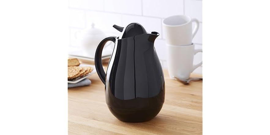 Copco Insulated Chloe Carafe, 1 Quart, Black