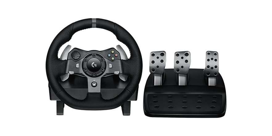 (NEW) Logitech G920 Driving Force Racing Wheel and Floor Pedals
