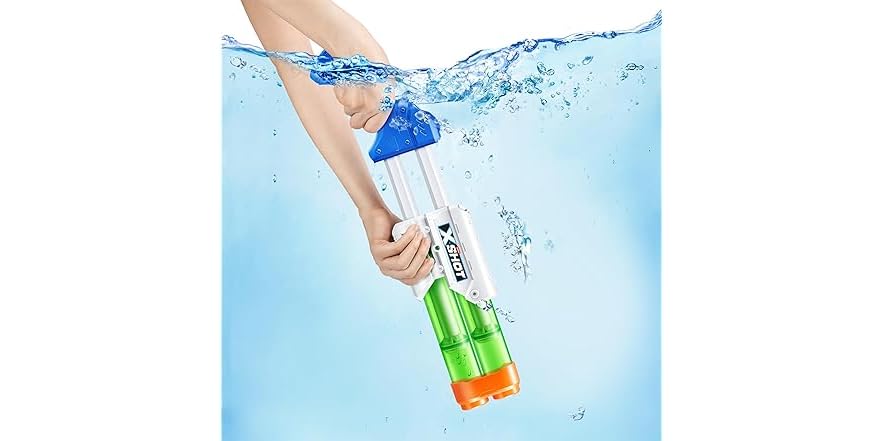 X-Shot Small Dual Stream Water Blaster, 2 Pack