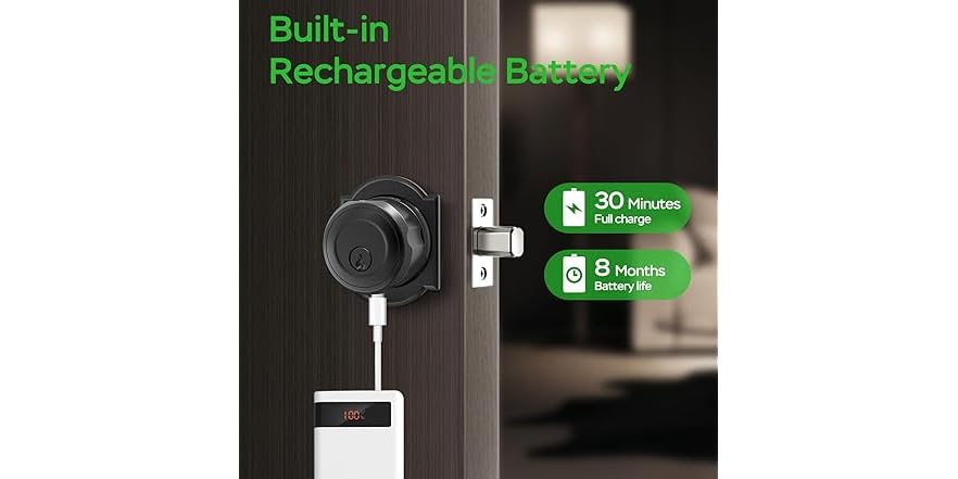 Geektale Smart Deadbolt Door Lock