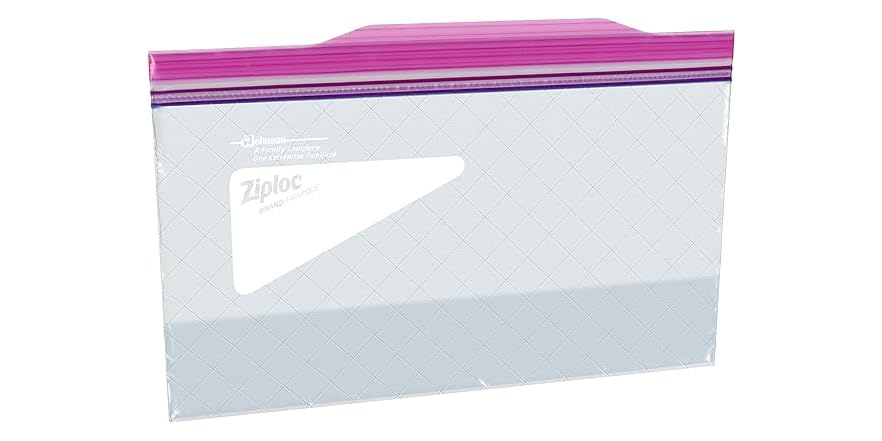 Ziploc Marinade Bags Half Gallon