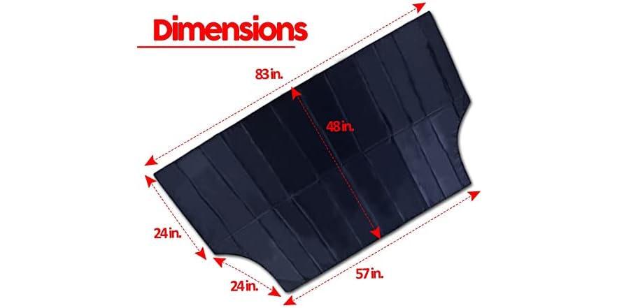 Zone Tech Car Windshield Protector