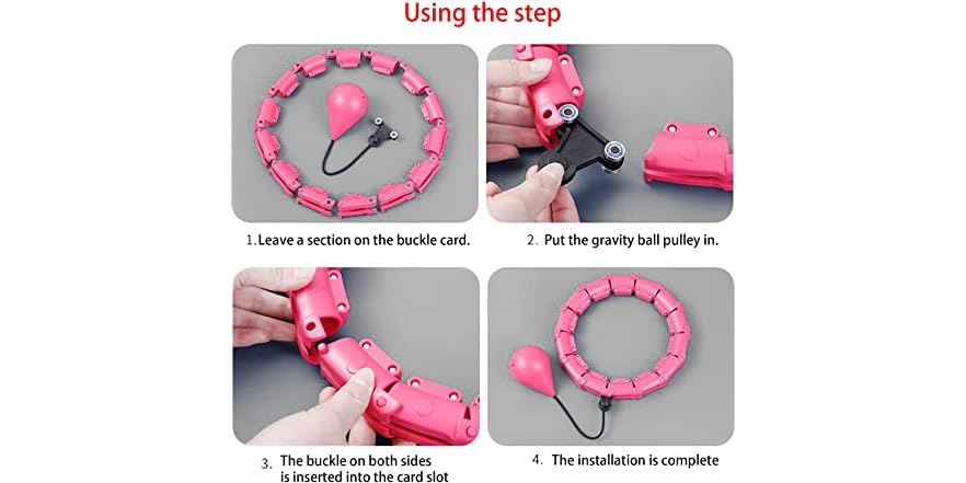 360degree Massage Circle, 24-Section Detachable Knots