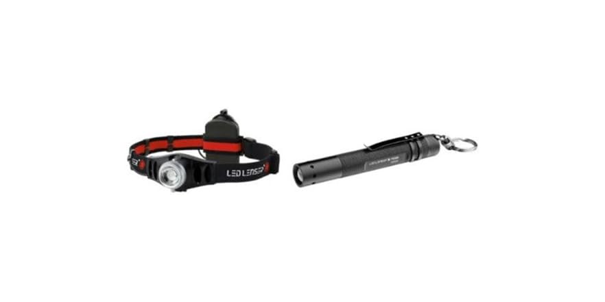 LED Lenser Headlamp/P2 Flashlight