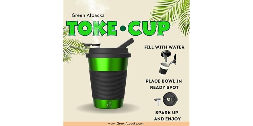 Green Alpacka Toke Cup