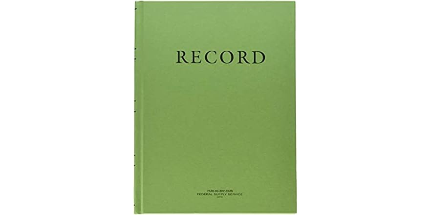 AbilityOne Green Military Log Books