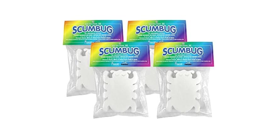 Scumbug Oil Absorbing Sponge 4-Pack