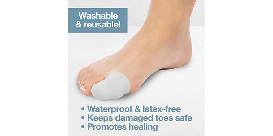 ZenToes Gel Toe Cap and Protector 6 Pack